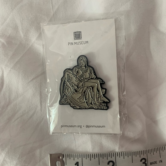 Pin Museum | Jewelry | Pin Museum Pieta Pin Nwot | Poshmark